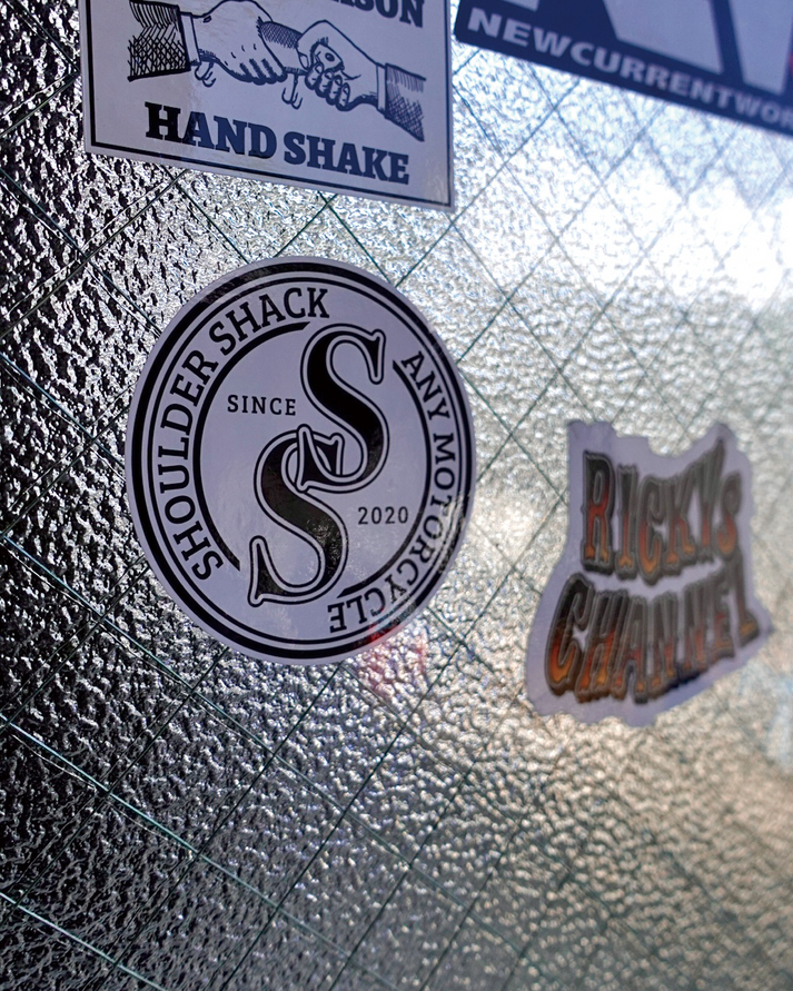 SHOULDER SHACK SOUVENIR STICKER